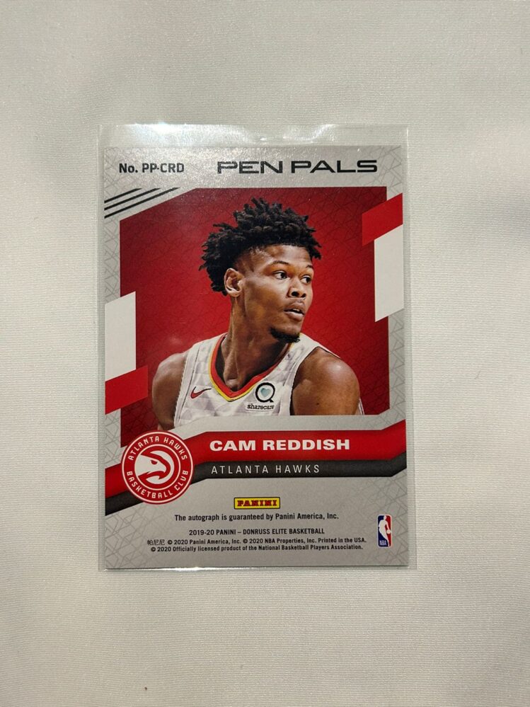CARTA Cam Reddish Penpals Autografo