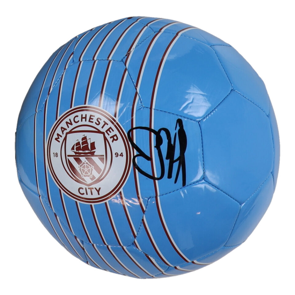 BALON Erling Haaland Manchester City Azul (Beckett & Fanatics)